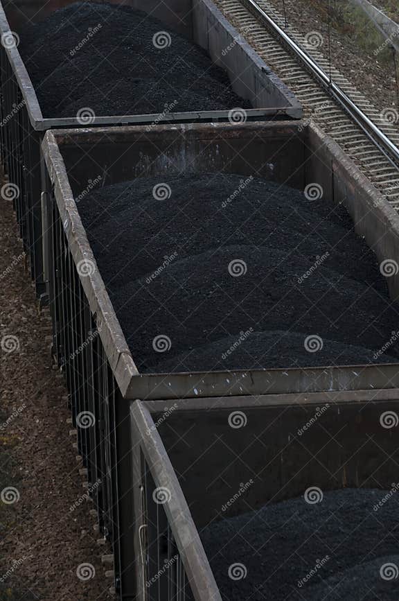 Coal Train stock image. Image of color, american, vehicle - 81722311