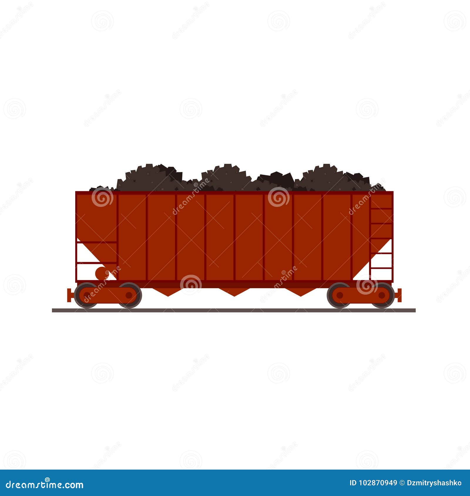 Set Coal Train Wagon, Wastewater, Barrel Oil And Deforestation Icon ...