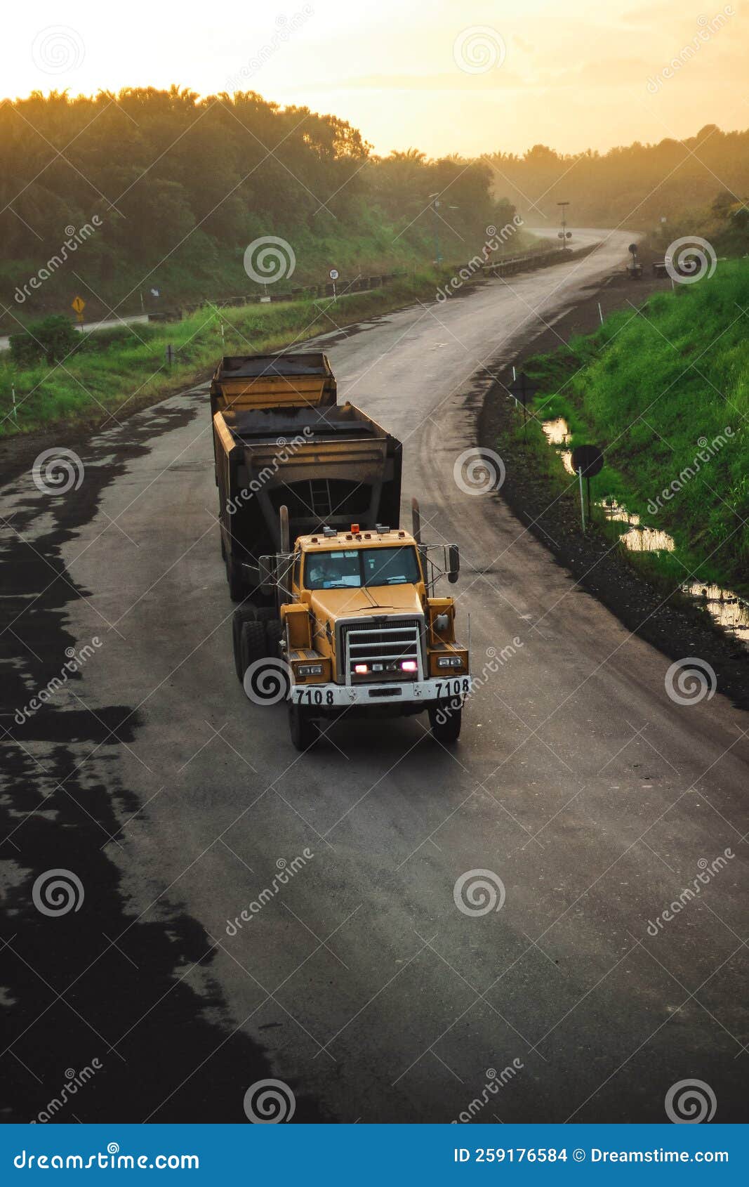 Coal transport process stock photo. Image of energy - 259176584
