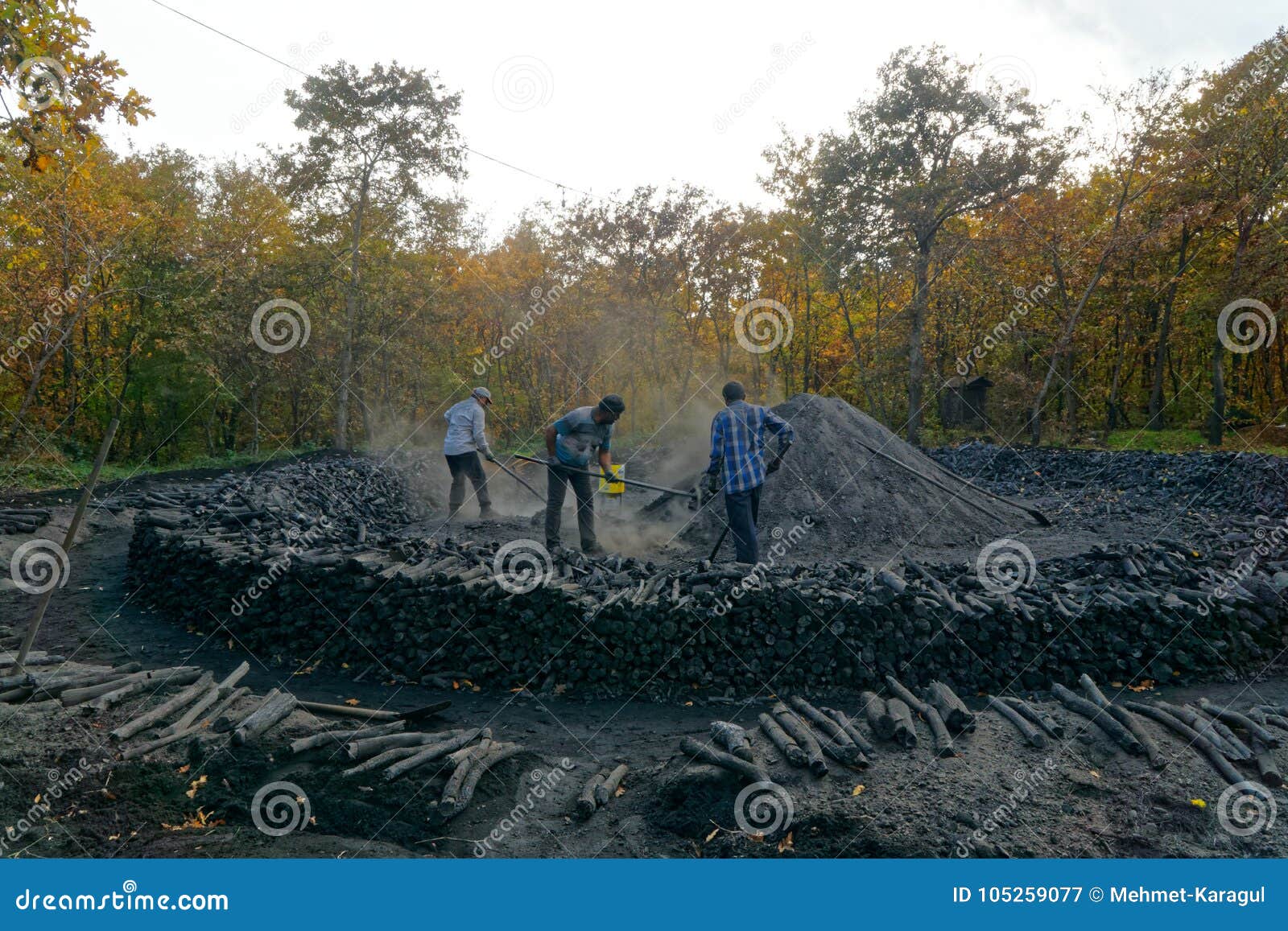 Coal Workers editorial photography. Image of working - 105259077