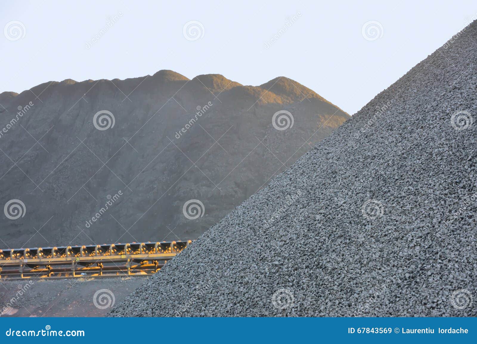 Coal Yard Storage Royalty-Free Stock Image | CartoonDealer.com #74346232