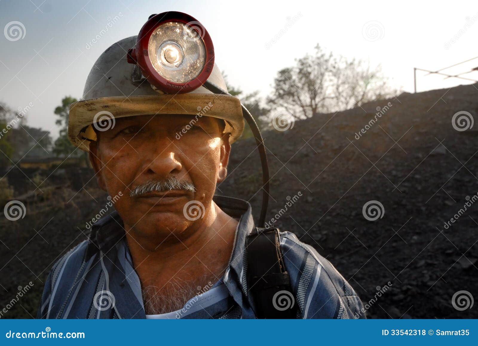 Coalmines Worker editorial stock photo. Image of hard - 33542318