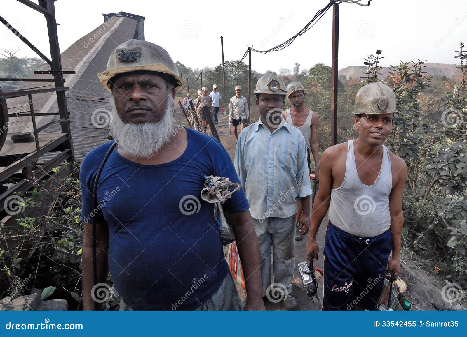 Coalmines Worker editorial image. Image of industrial - 33542455