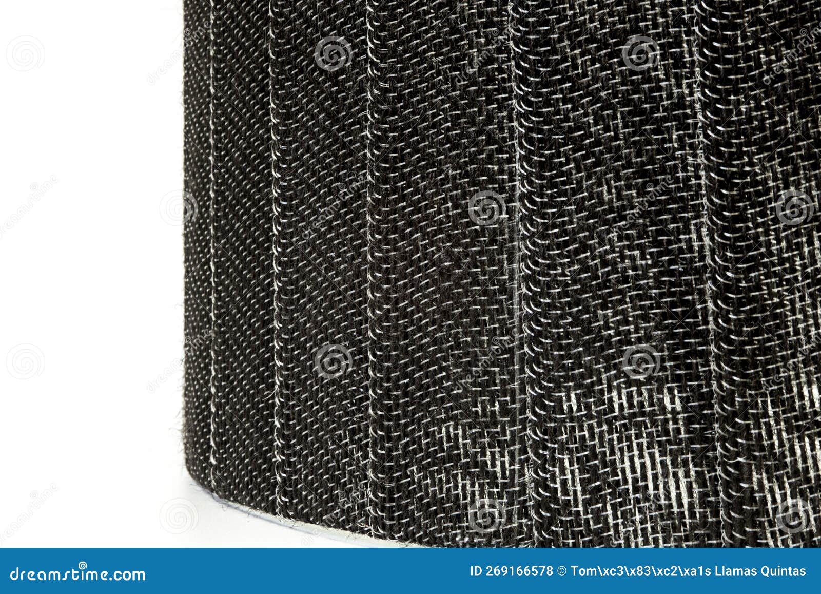 Coarse Cloth of Black Thread. Vector Fabric Texture Background Stock ...
