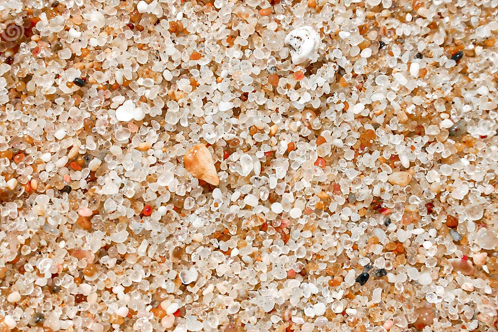 Coarse-grained Beach Sand Texture of the Atlantic Ocean Stock Photo ...