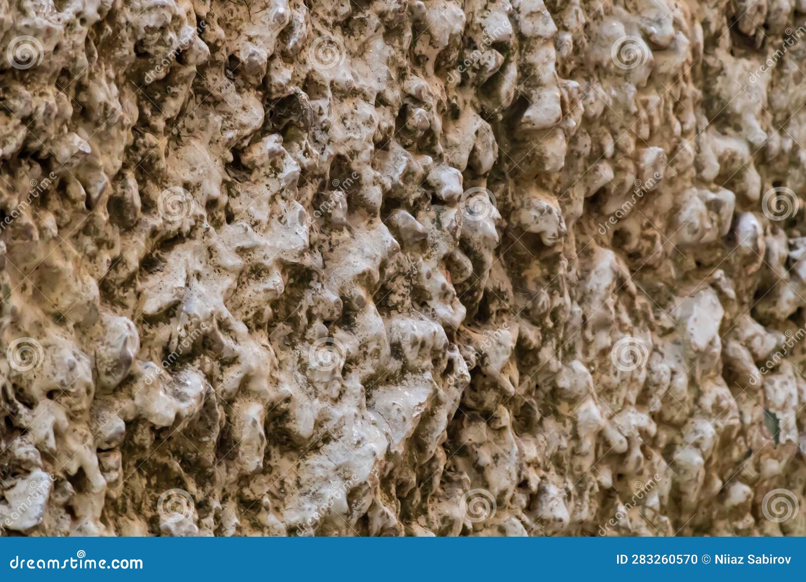 Coarse-grained Plaster on the Wall of the House As an Element of the ...