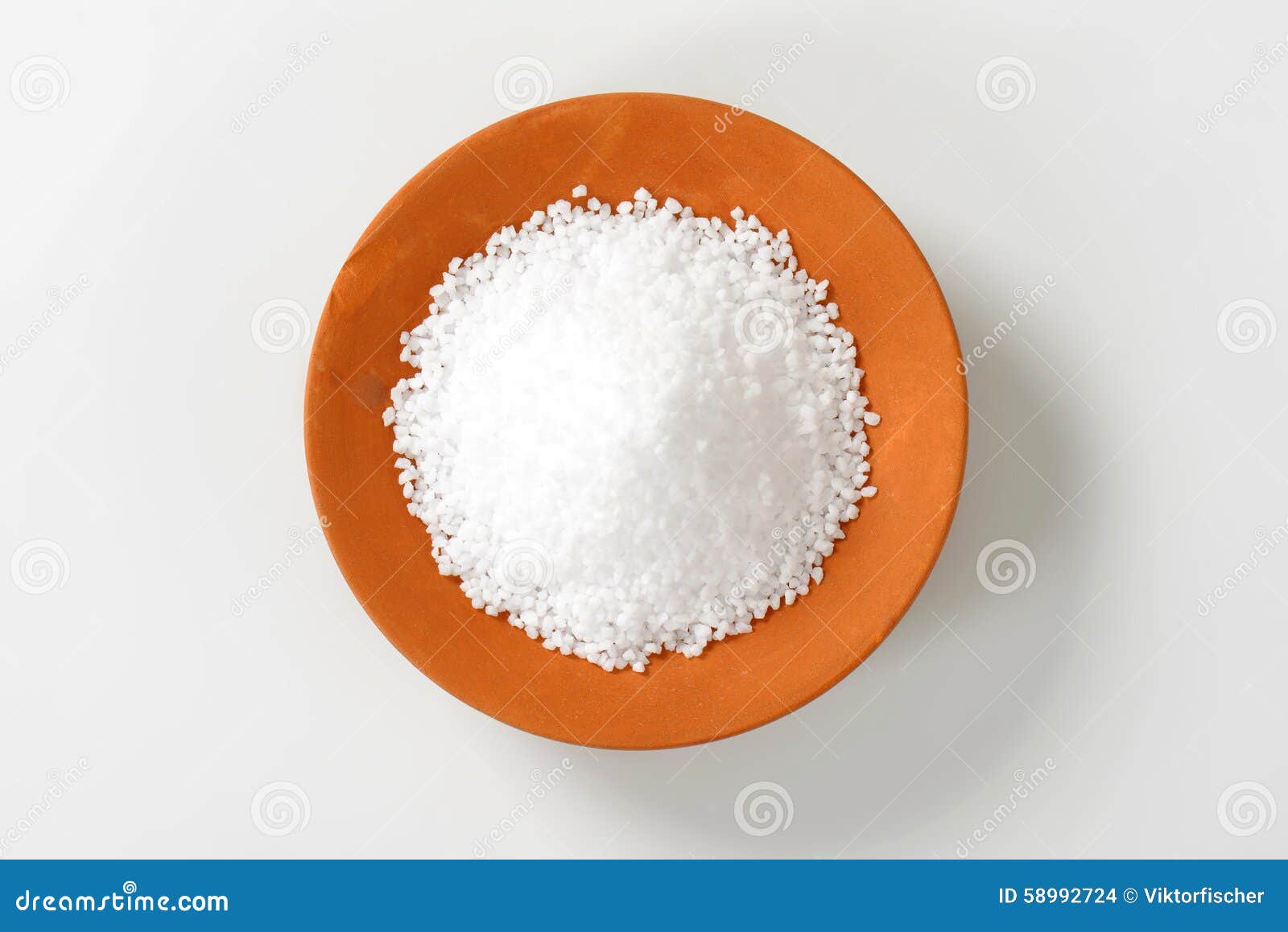 Coarse grained salt stock photo. Image of seasoning, fortified - 58992724