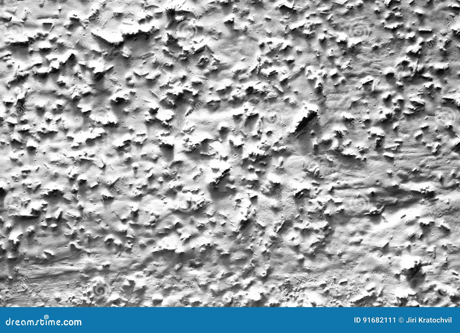 Coarse-grained Wall Paint - White Stock Image - Image of exterior ...