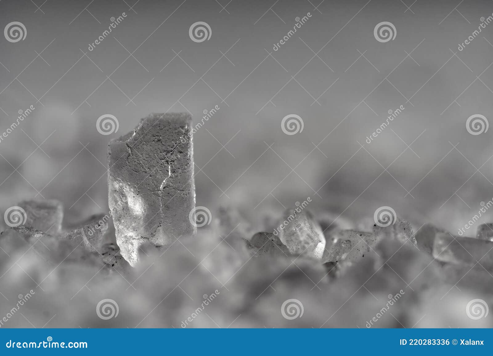 Coarse Himalayan salt stock photo. Image of isolated - 220283336