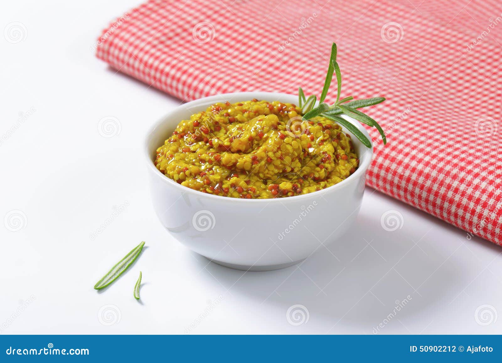 Coarse Mustard stock photo. Image of organic, porcelain - 50902212