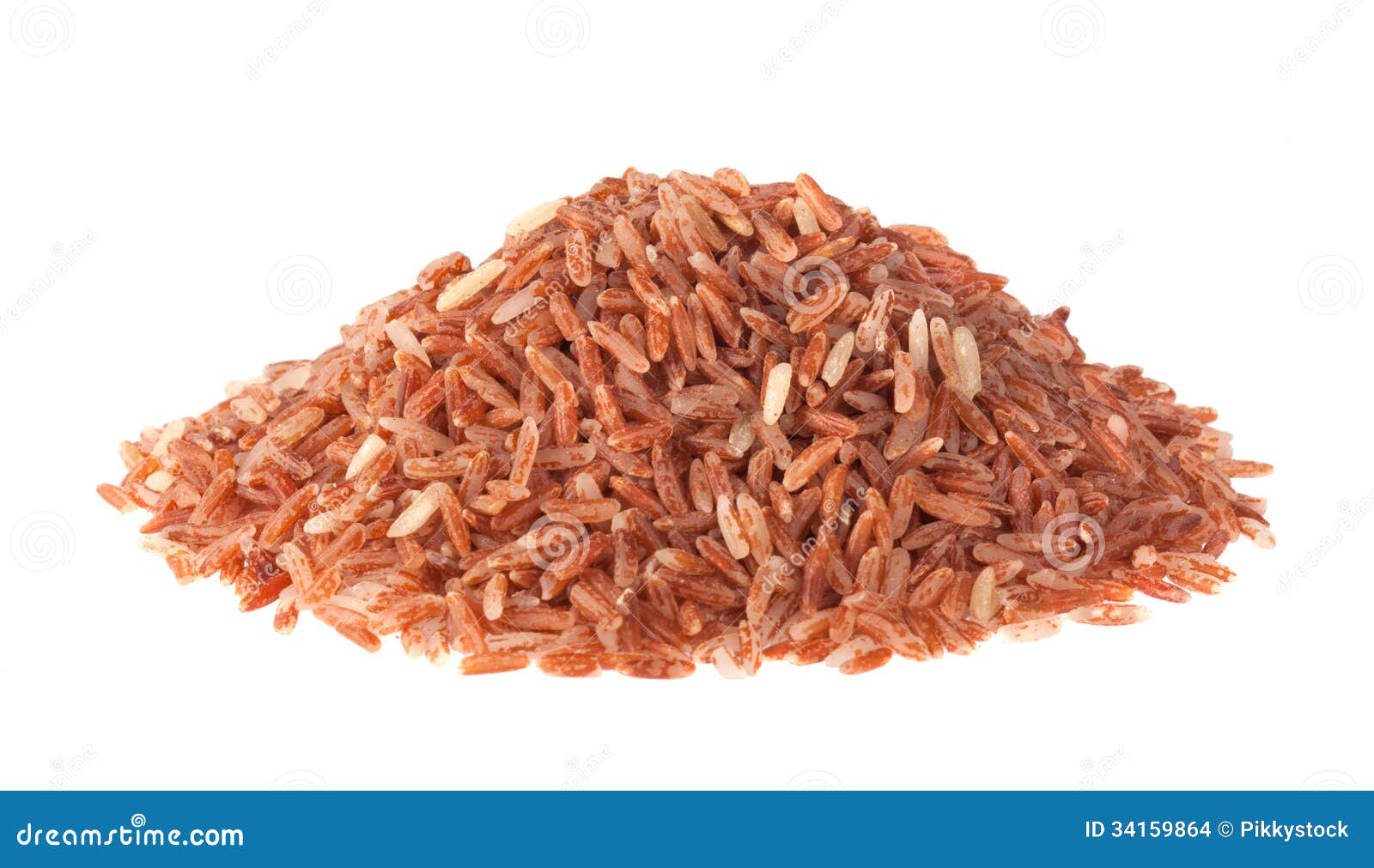 Coarse rice stock photo. Image of brown, beauty, products - 34159864
