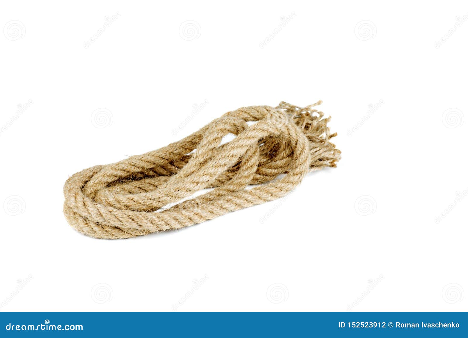 Coarse rope stock photo. Image of background, brown - 152523912