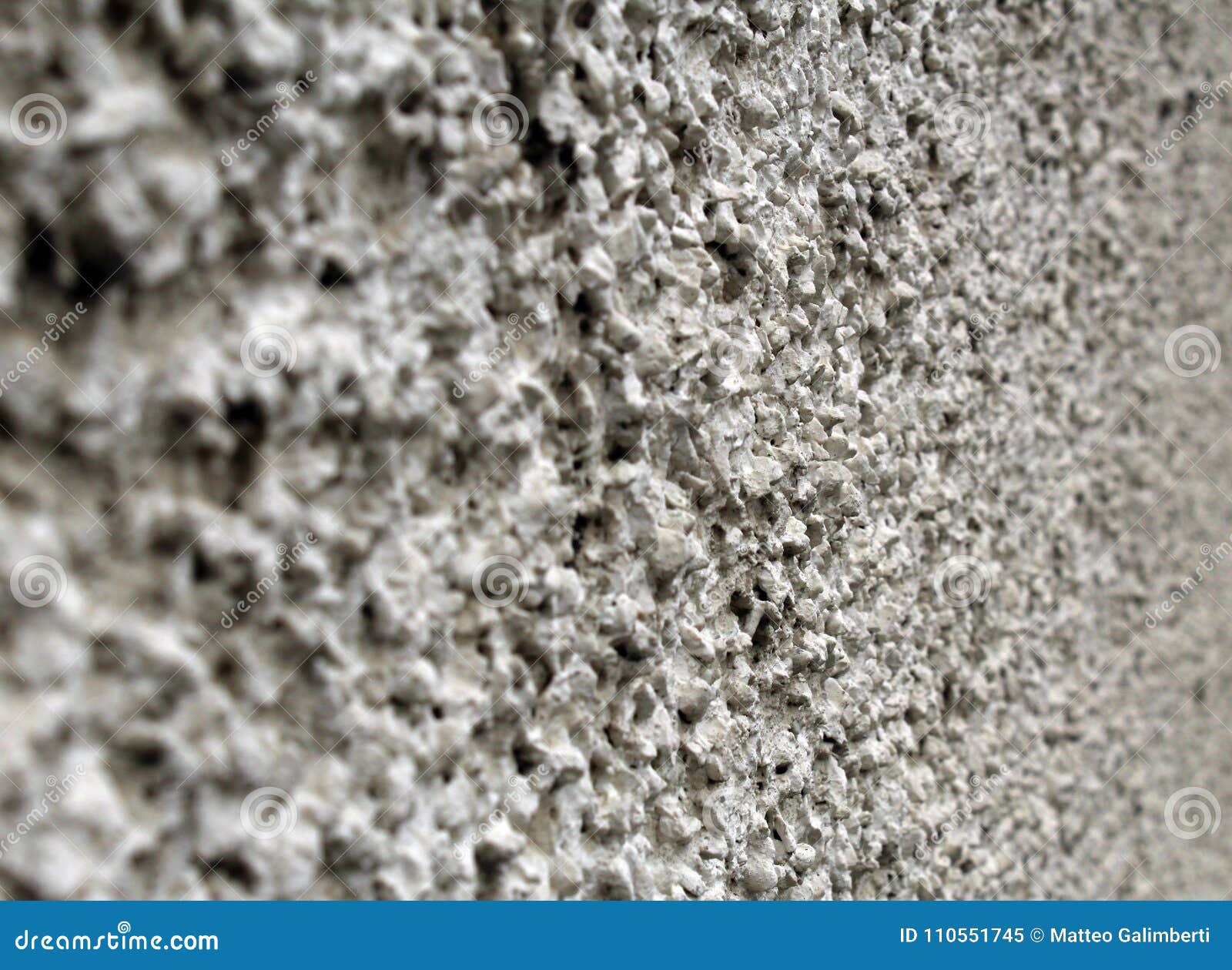 Coarse Rough White Plaster on a Wall Stock Image - Image of stucco ...