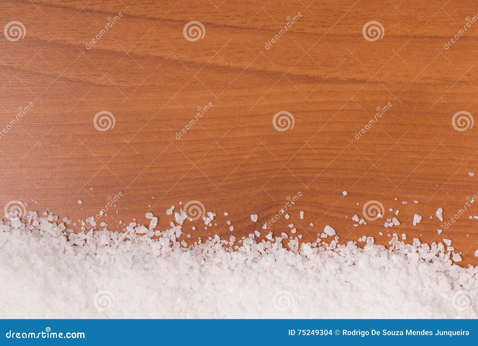 Coarse salt frame stock photo. Image of background, epsom - 75249304