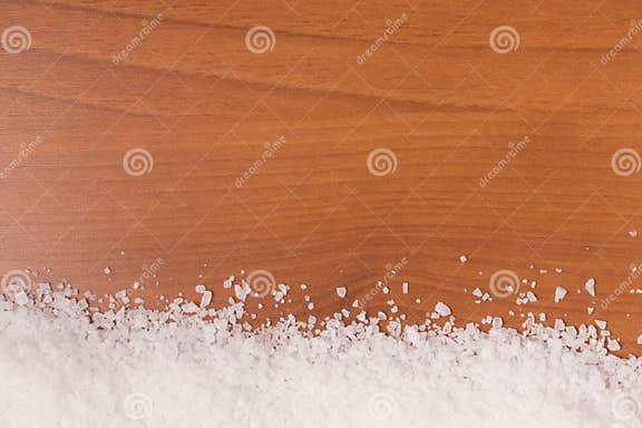 Coarse salt frame stock photo. Image of background, epsom - 75249304