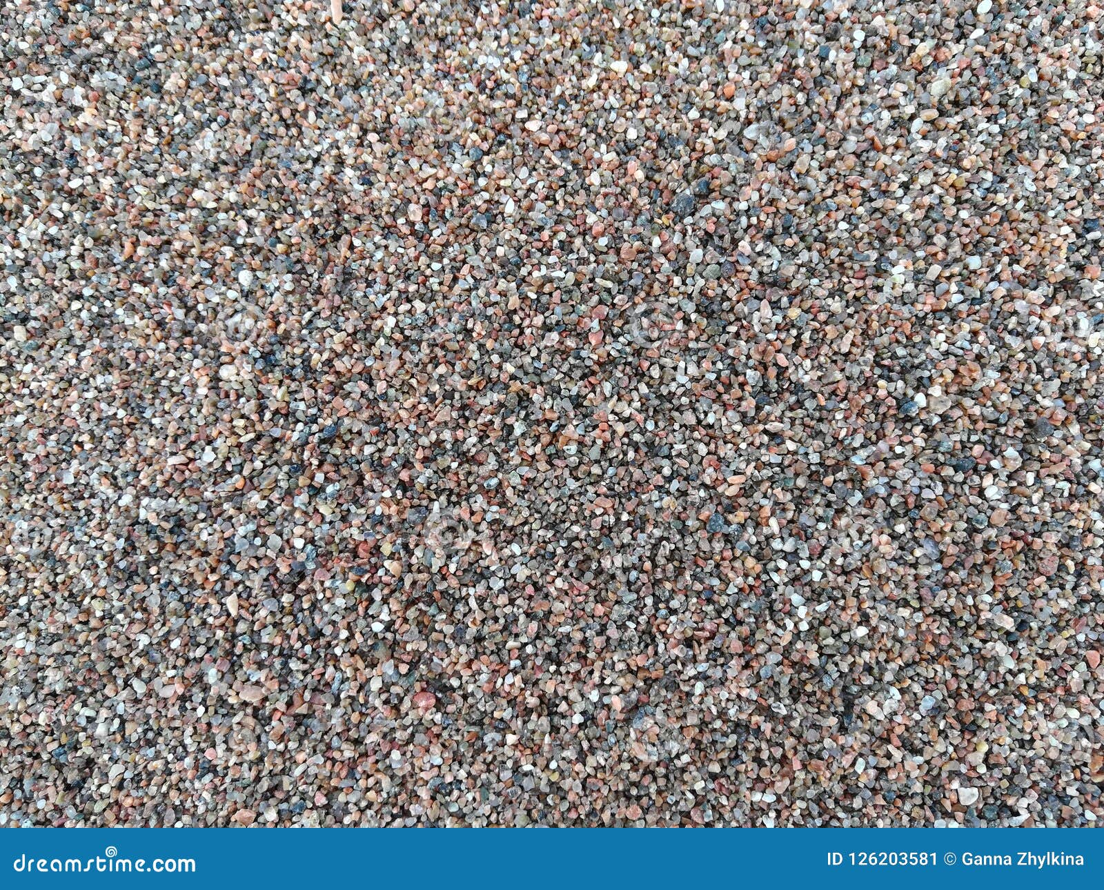 Coarse Sand Background. Large and Small Stones. Background. Stock Image ...