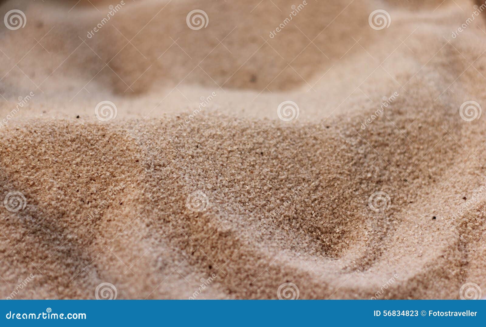 Coarse Sand Background With Green Moss In The Corner Stock Photography ...