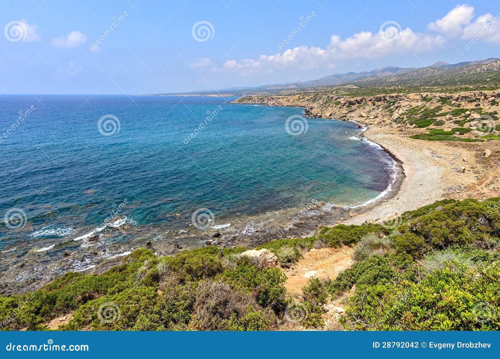Coast of Akamas Peninsula on Cyprus Stock Photo - Image of holiday ...
