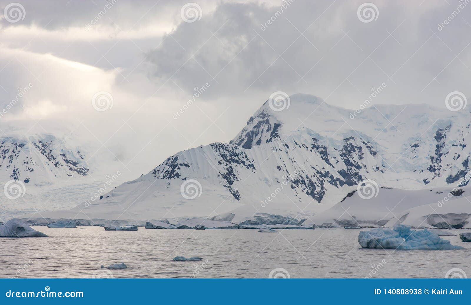 Coast of Antarctic Peninsula Stock Photo - Image of seascape ...
