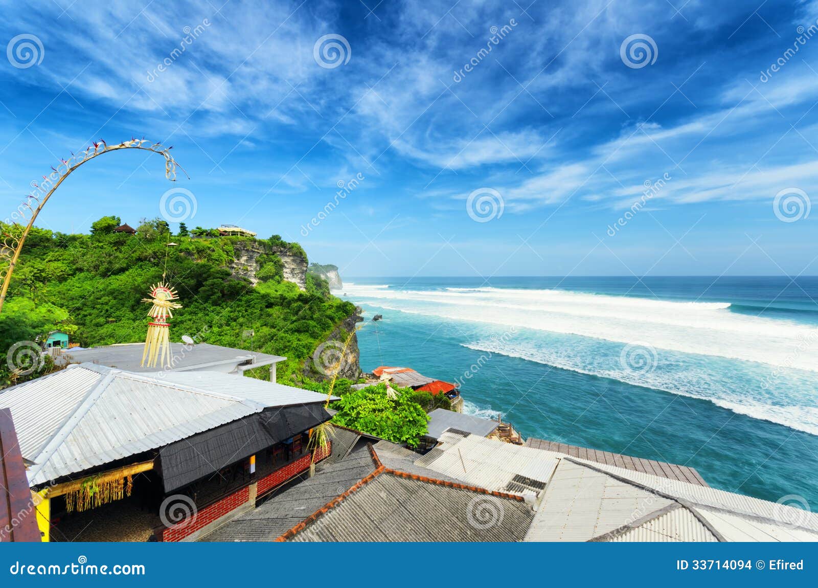 Coast of Bali Island, Indonesia Stock Photo - Image of hill, sand: 33714094