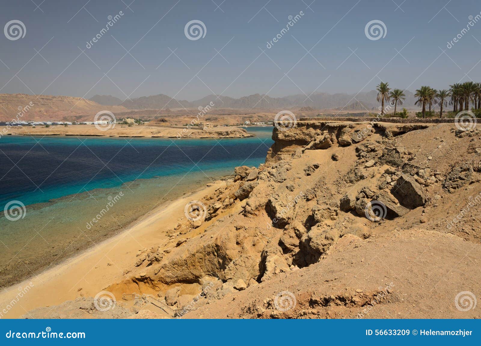 Coast in Egypt. Red Sea stock image. Image of egypt, heat - 56633209
