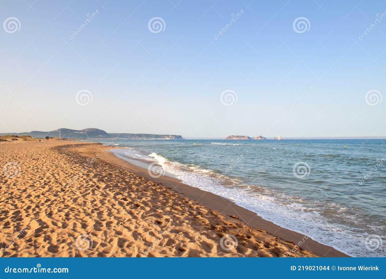 Coast Estartit Spain stock photo. Image of catalonia - 219021044