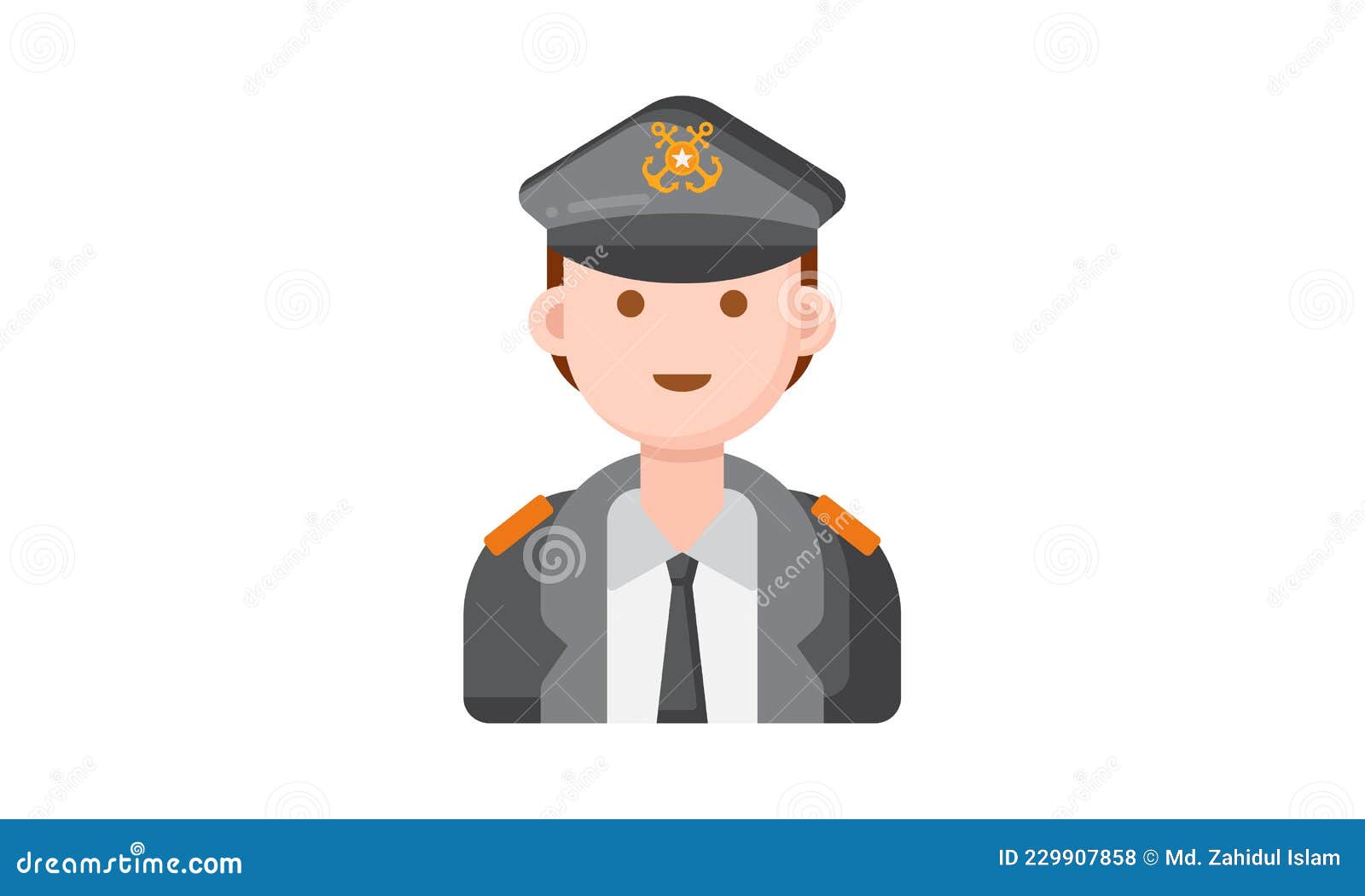 Coast Guard Icon Vector, Web Design Sign Stock Vector - Illustration of ...