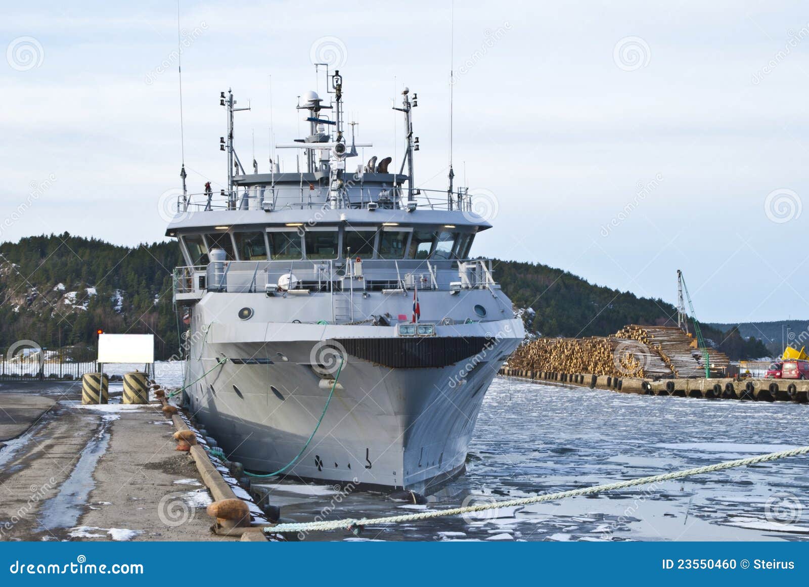 Coast Guard Ship stock photo. Image of cabins, boat, knot - 23550460