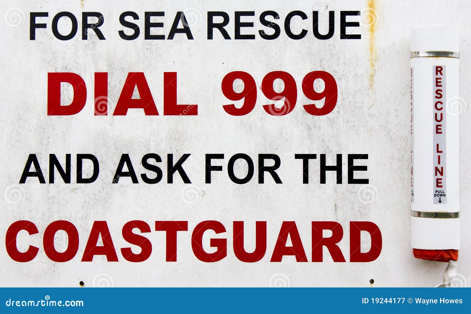 Coast Guard Sign stock image. Image of coastline, safe - 19244177