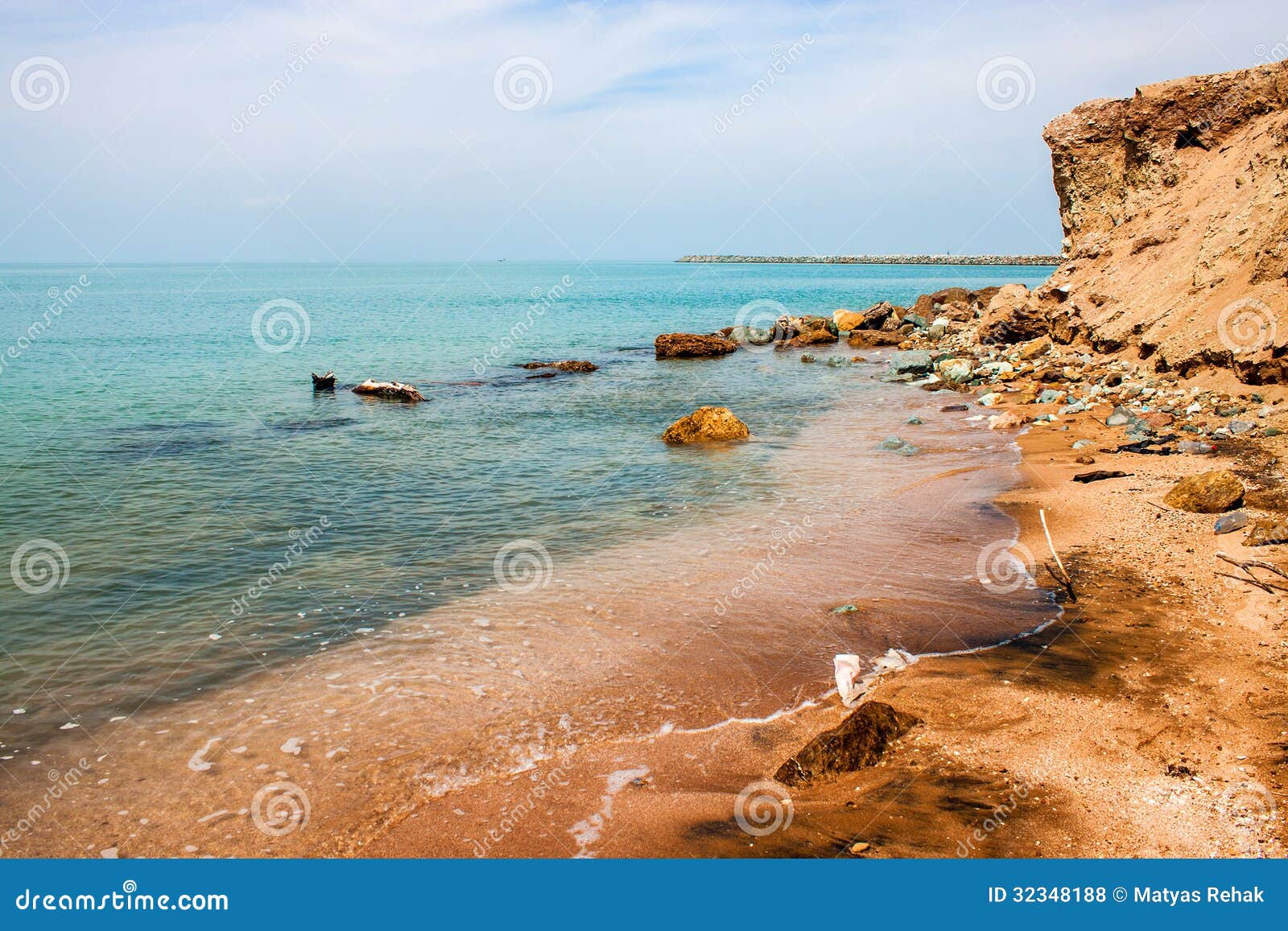 Coast of Hormoz island stock photo. Image of gulf, island - 32348188