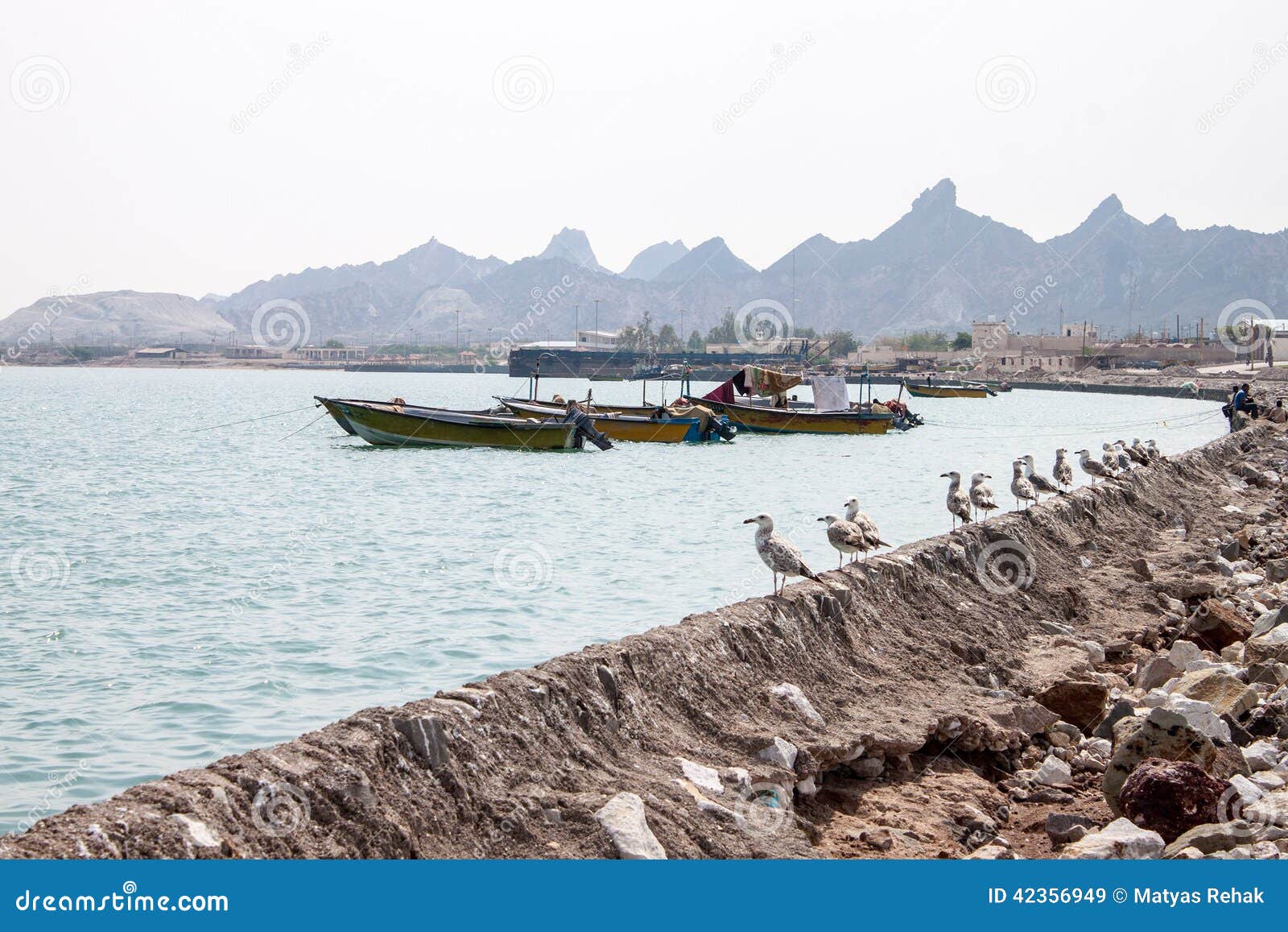 Coast of Hormoz island stock image. Image of ferry, hormuz - 42356949
