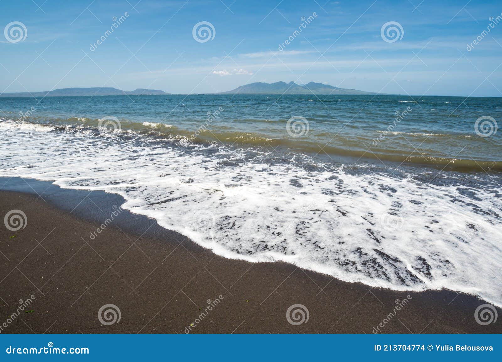 The Coast of Indian Ocean on Island Java Stock Photo - Image of coast ...