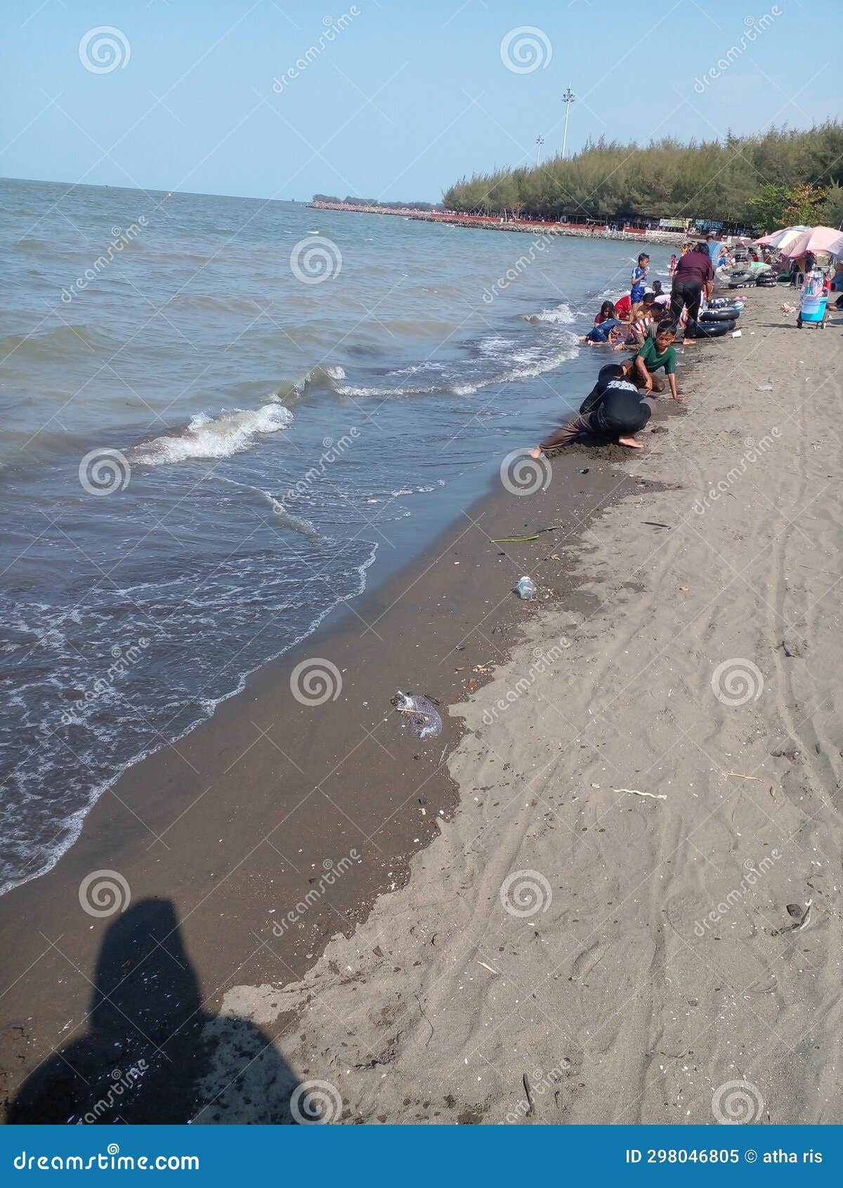 The Coast of the Island of Java in Indonesian Editorial Image - Image ...