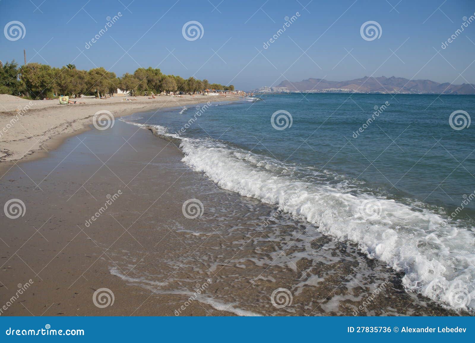 Coast of Kos Island, Greece Stock Photo - Image of blue, resort: 27835736