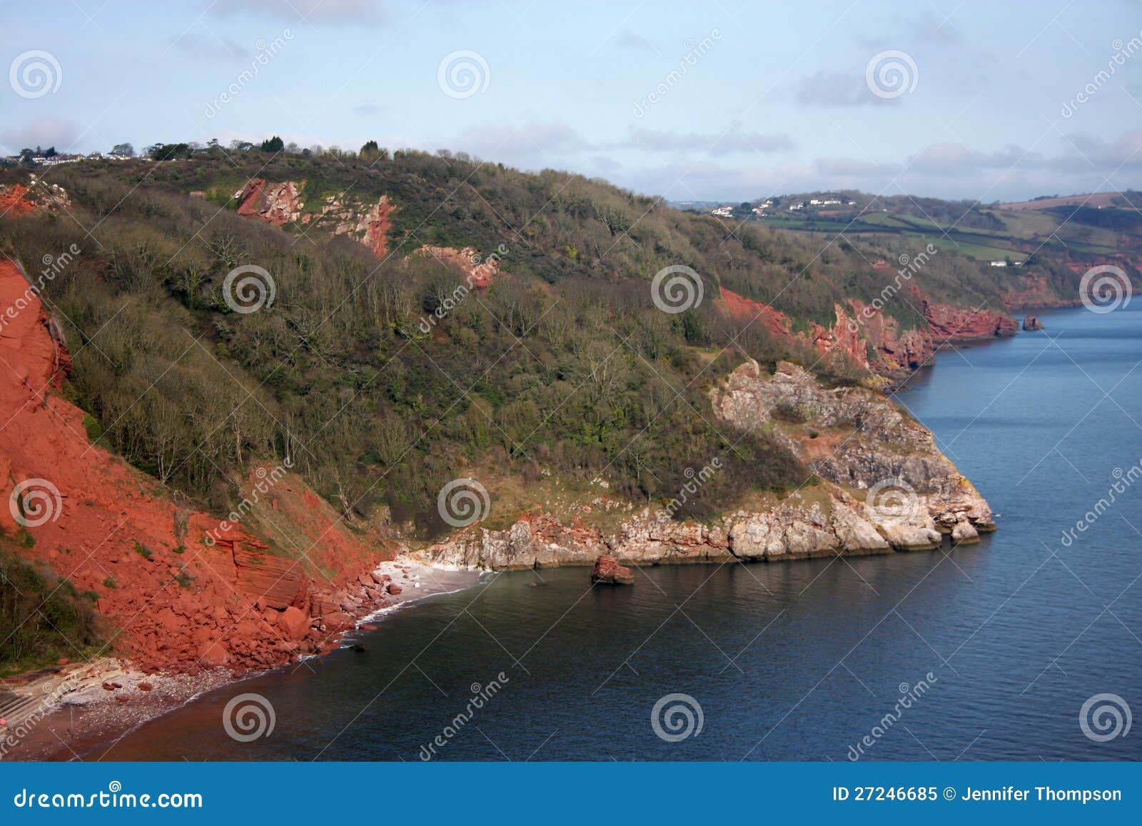 Coast of Labrador bay stock image. Image of rocks, labrador - 27246685