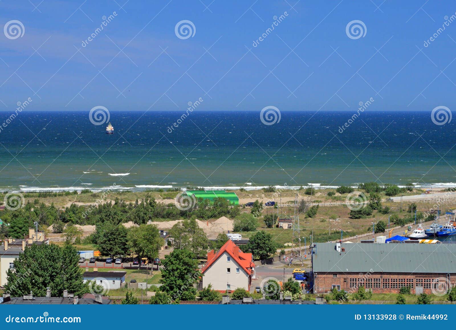 Coast Line at the Baltic Sea Stock Photo - Image of outside, holiday ...
