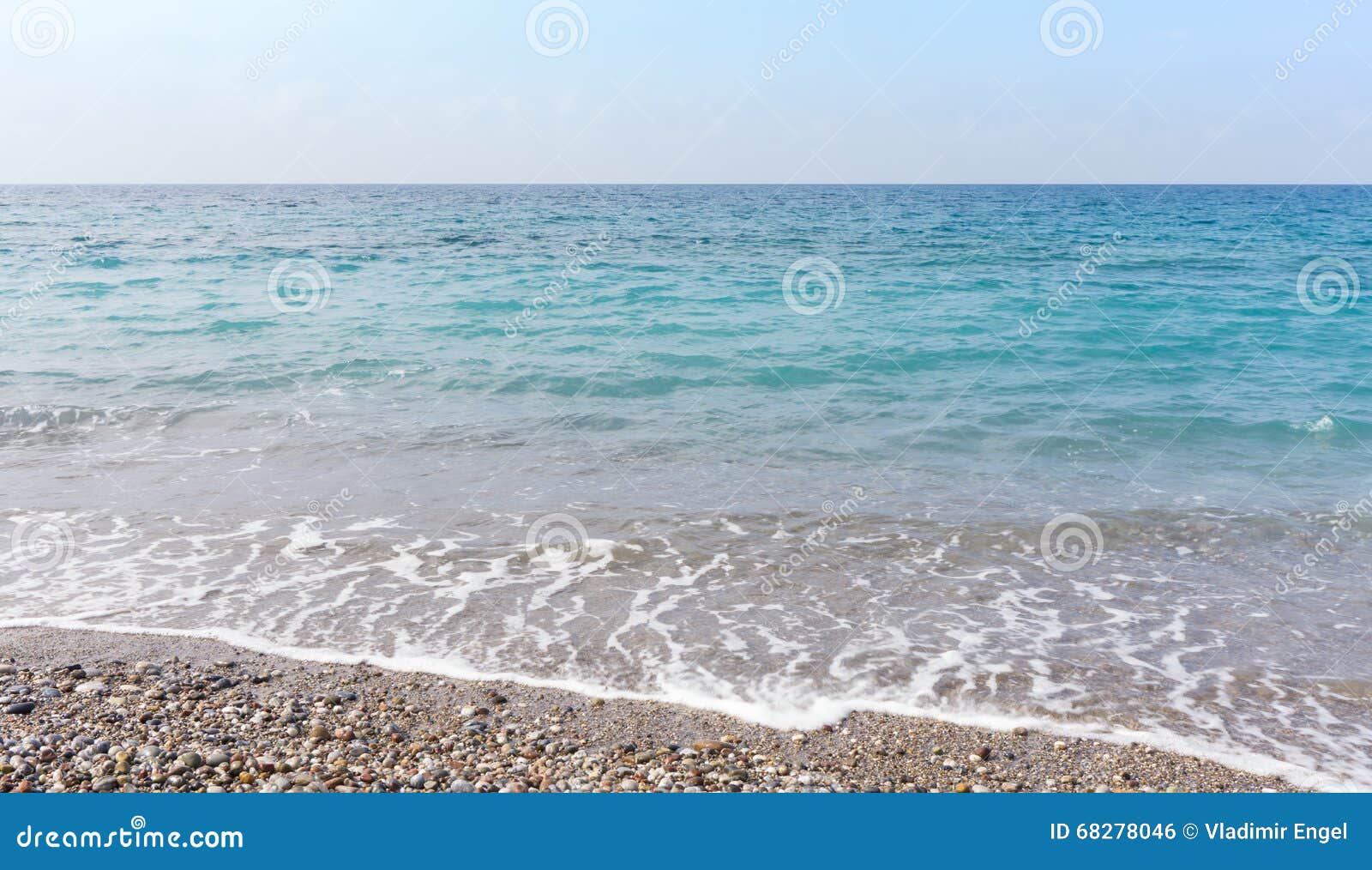 Coast of Mediterranean Sea View Stock Photo - Image of environment ...