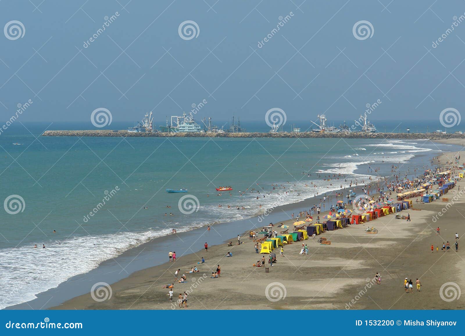 Coast of pacific. manta stock photo. Image of rest, surf - 1532200