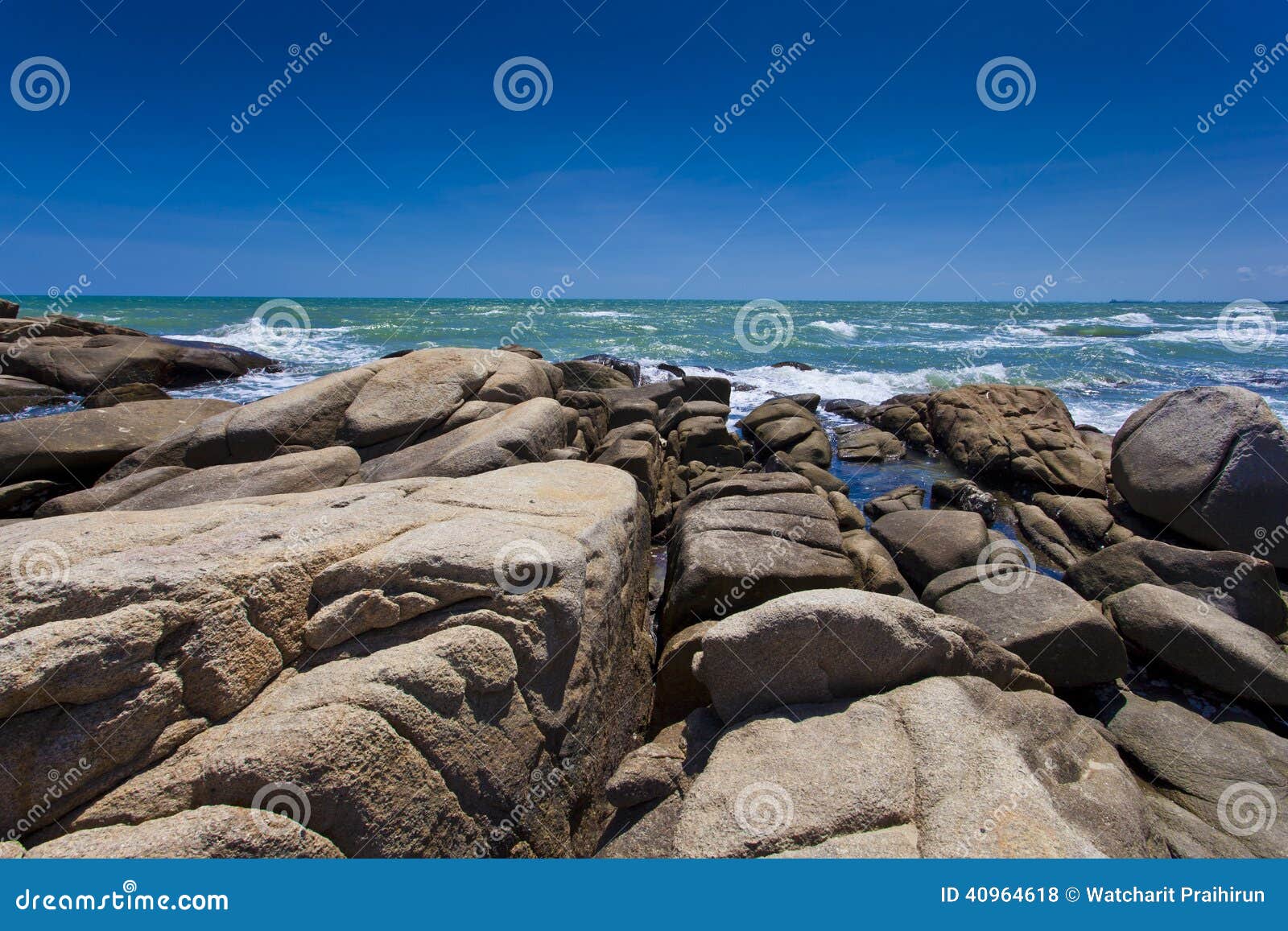Coast at Rayong beach stock photo. Image of coast, beach - 40964618