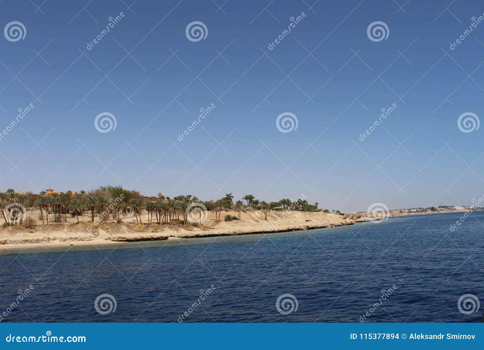 Coast of the Red Sea stock photo. Image of water, coastline - 115377894