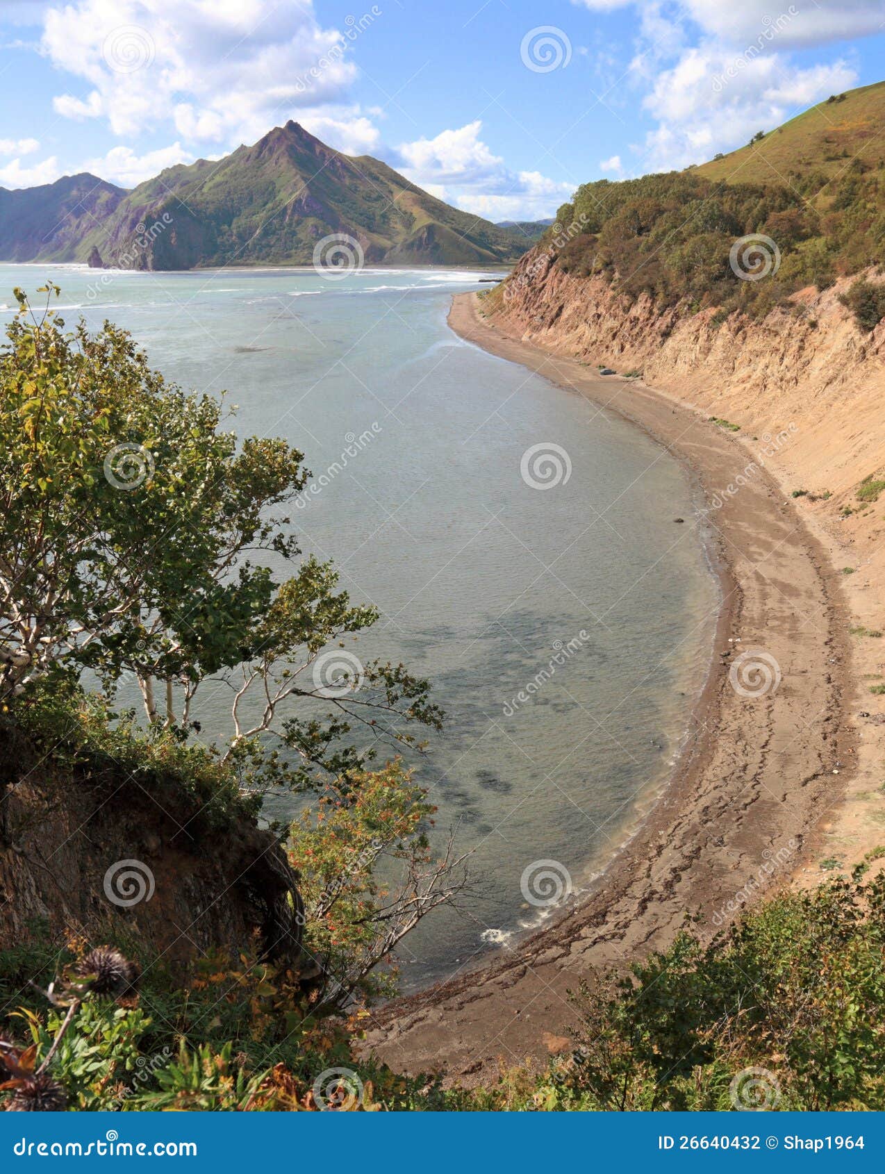 Coast of Sakhalin Island stock photo. Image of coast - 26640432