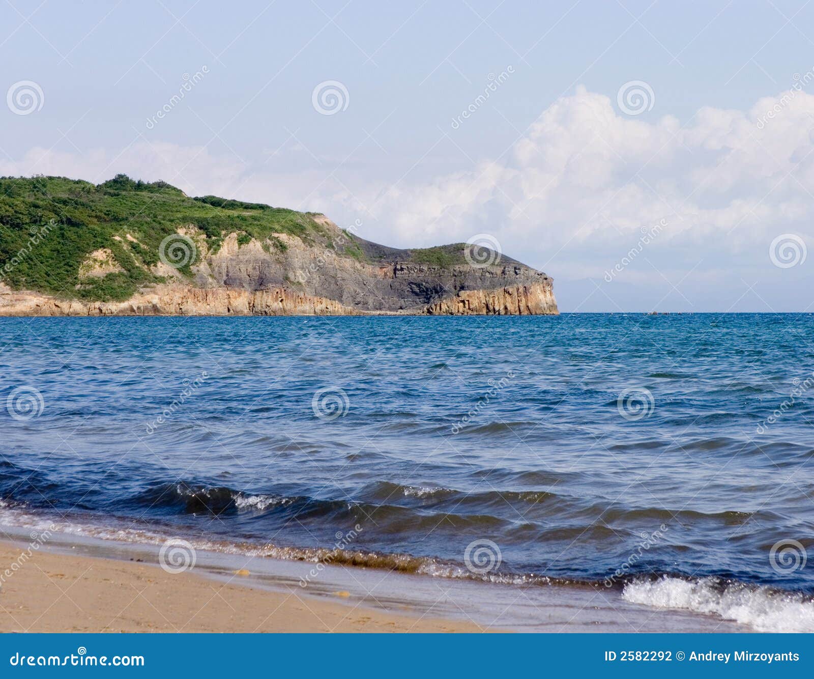 Coast of sea of Japan stock photo. Image of nature, russia - 2582292