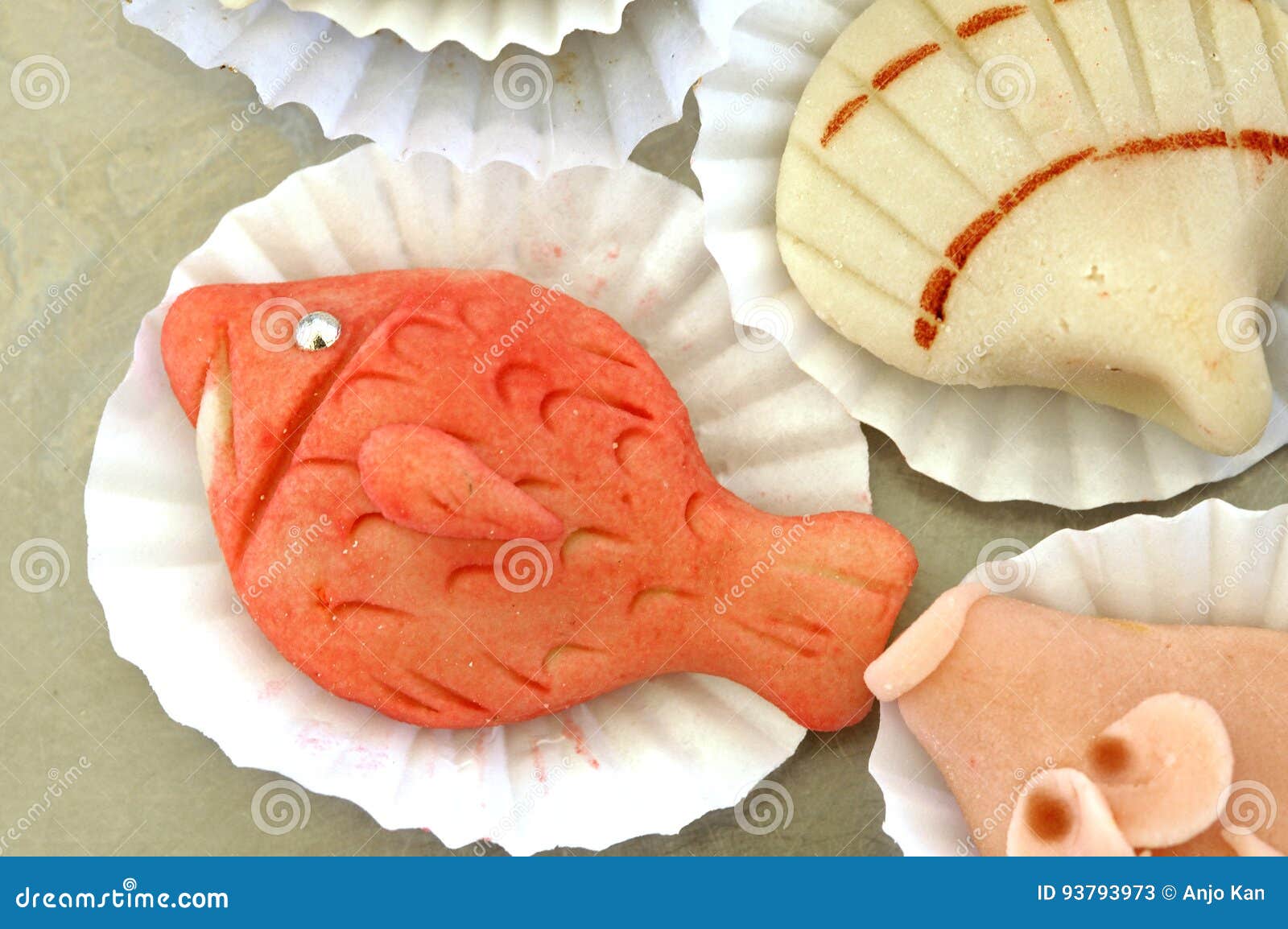 Coast side marzipan stock image. Image of food, cute - 93793973