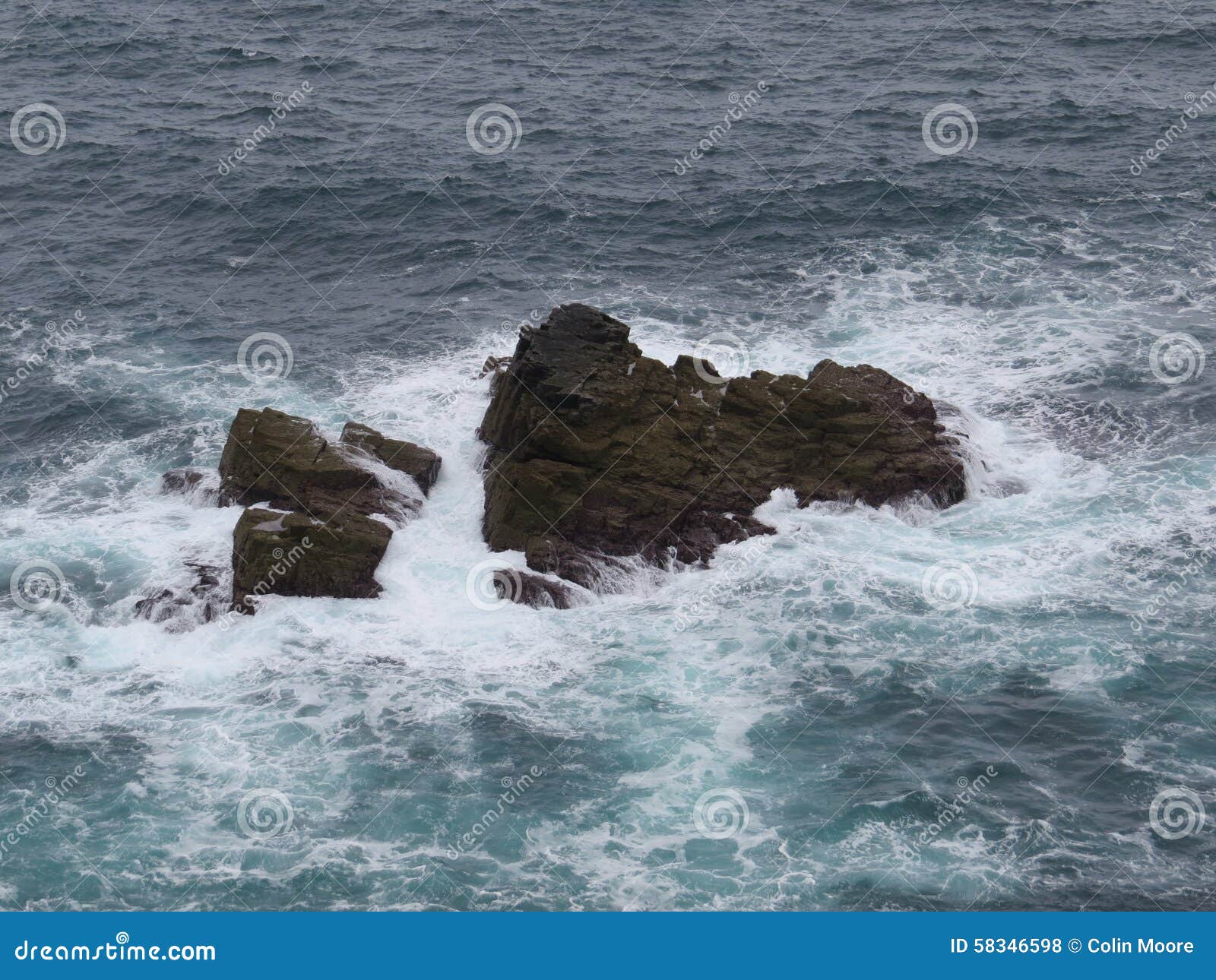 Coast stock photo. Image of nature, cornwall, seascape - 58346598