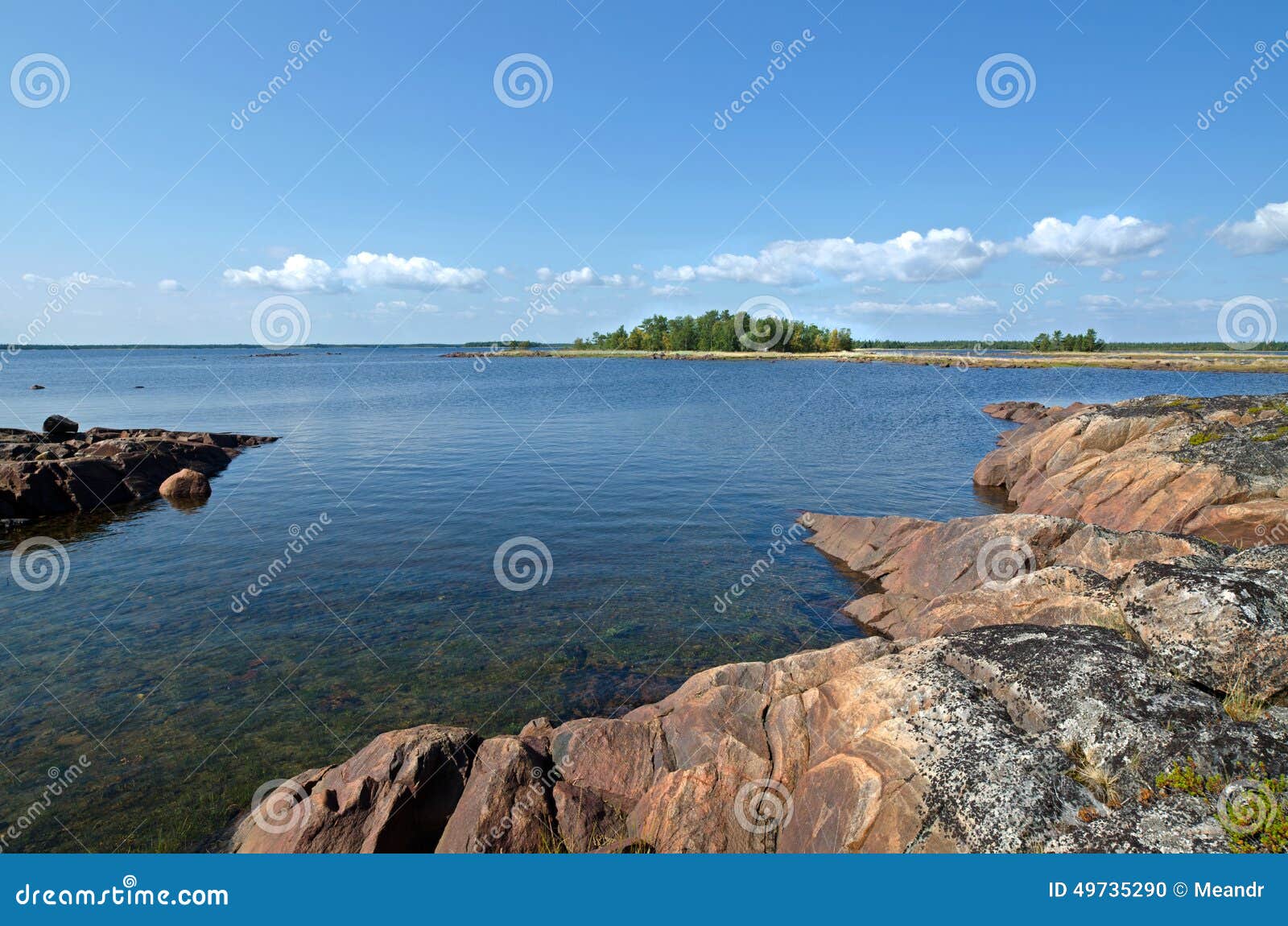 Coast of the White sea stock photo. Image of landscape - 49735290