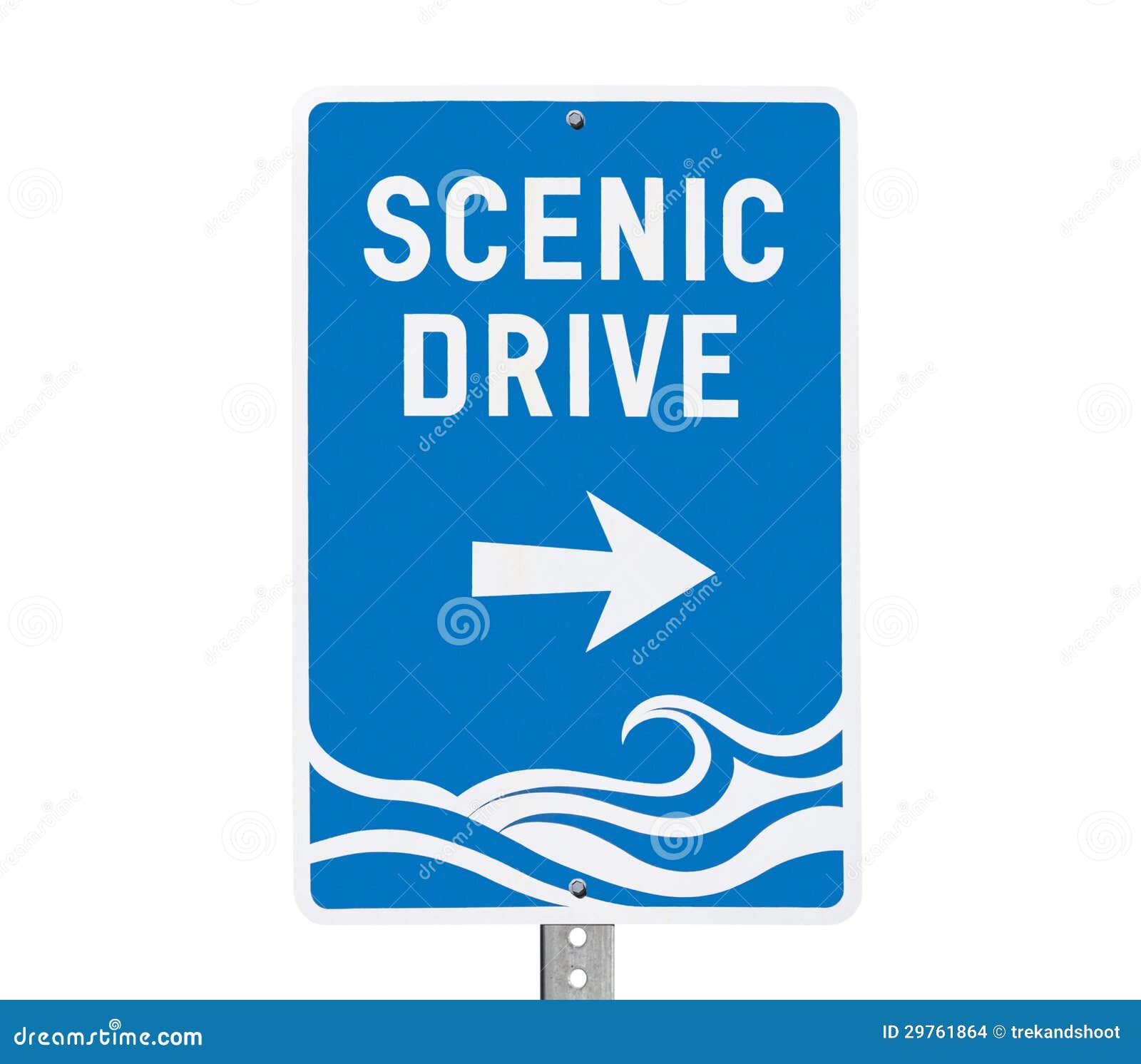 Coastal Scenic Drive Surf Beach Sign Stock Photo - Image of ocean ...