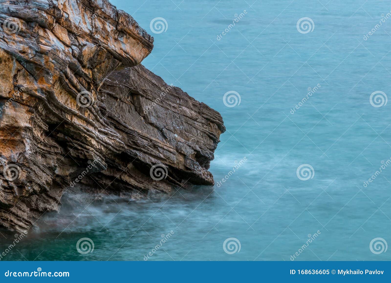 Coastal Cliff Close-Up stock image. Image of mountain - 168636605