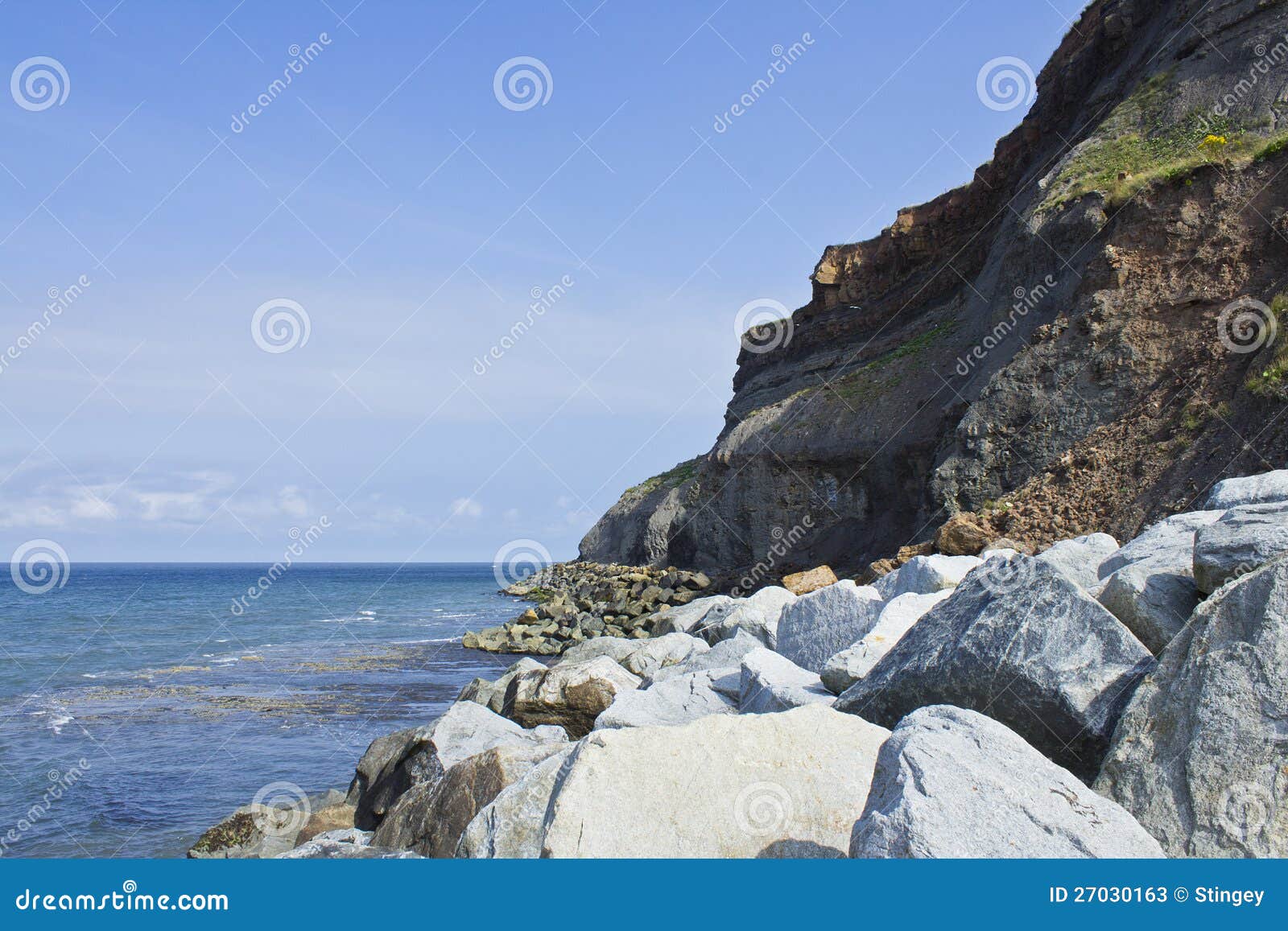 Coastal Cliffs stock image. Image of cliffs, rock, coastal - 27030163