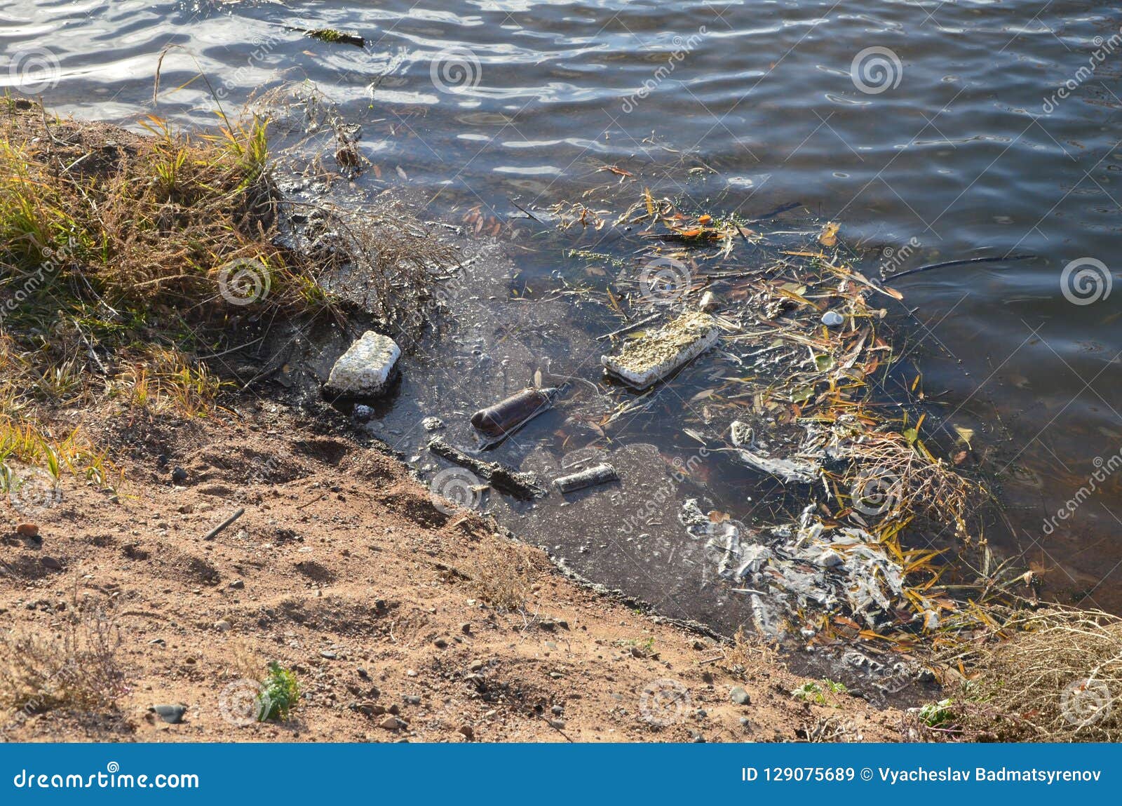 A Coastal Debris the UDA River Stock Image - Image of damage, abandoned ...