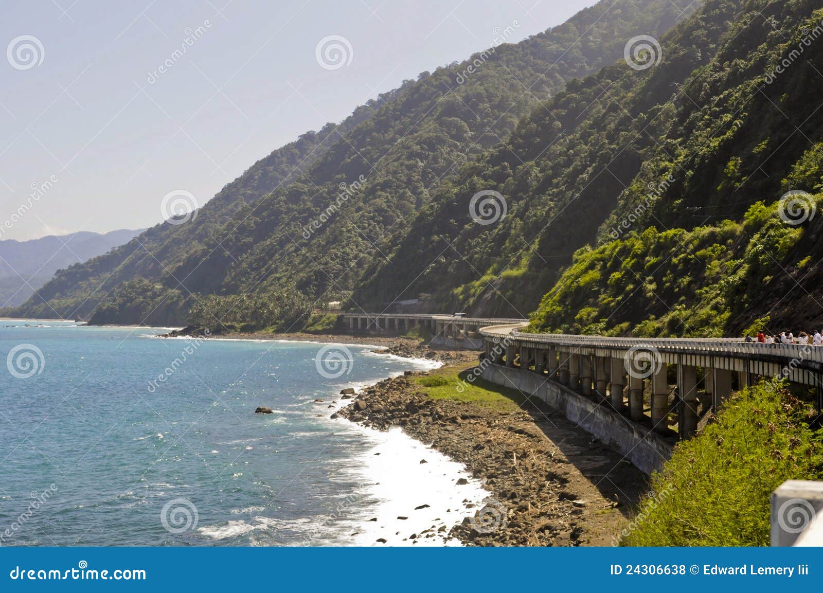 Coastal Highway stock photo. Image of road, travel, pagudpud - 24306638